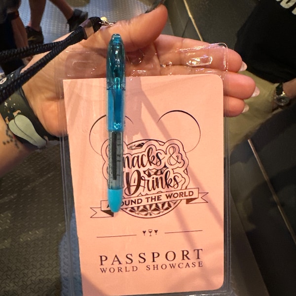Snacks and Drinks Around the World Passport Booklet With Lanyard for ...