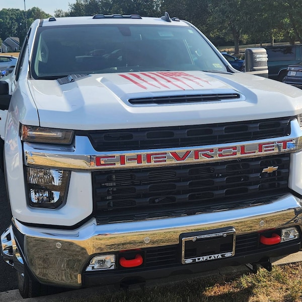 2019 2020 2021 2022 2023 2024 Chevy Silverado Trail Boss REDLINE Hash ...