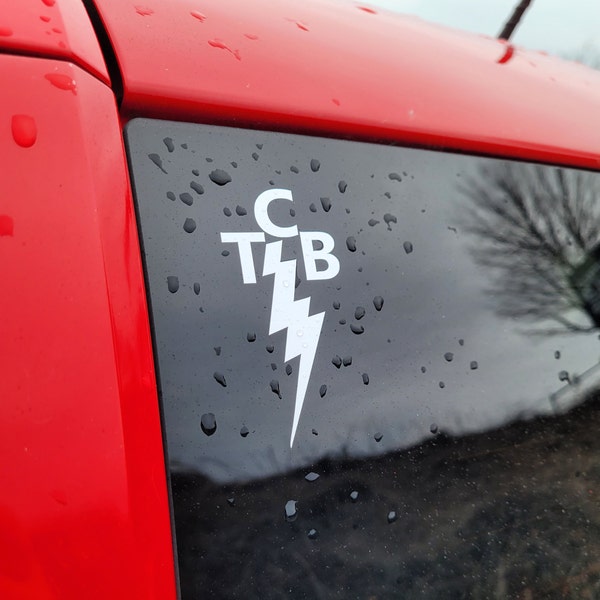Elvis TCB Decal,taking Care of Business Decal,tcb Decal,elvis Presley ...