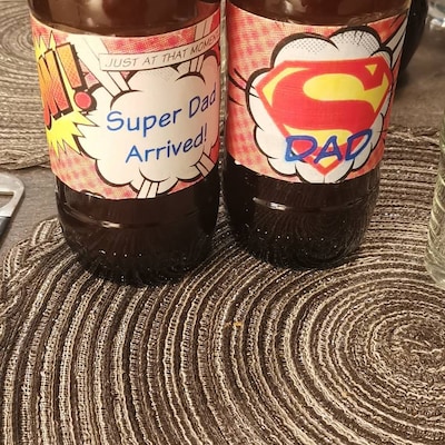 Super Dad Candy Bar Wrappers, Easy Father's Day Gift, Printable Instant ...