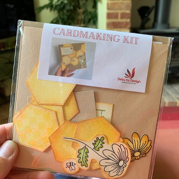 Castle Birthday Card Kit, Rainbow Castle Kit, Card Making Kit, Beginner ...