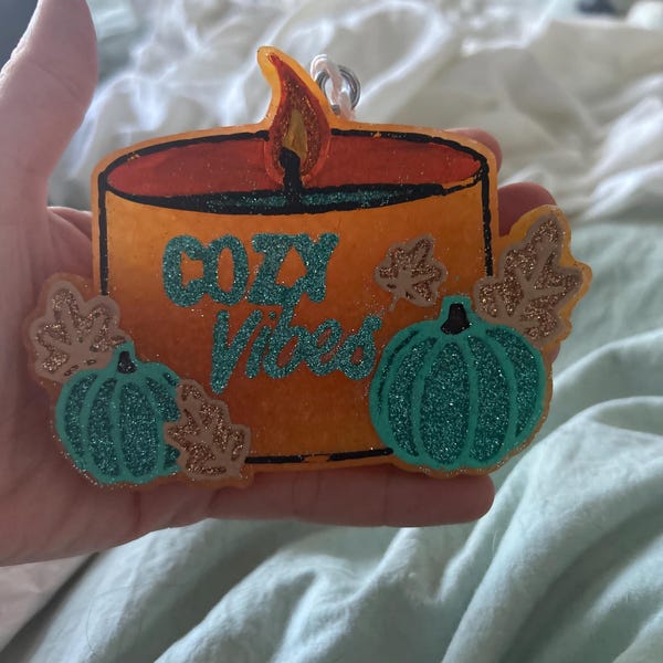 Candle Freshie // Cozy Vibes // Fall Freshie // Pumpkin // Air ...