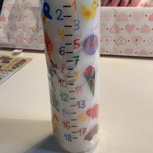 Kerze zur Einschulung handverziert Wunschname | Etsy