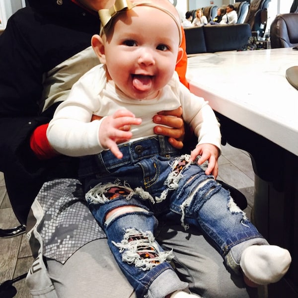 Patrick / Patricia - Baby , Toddler , Kids - Custom Distressed Jeans ...