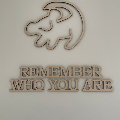 Simba Name Sign for Nursery Lion King Wall Art Baby Nursery Decor ...