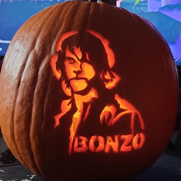 The Addams Family Pumpkin Carving Patterns - Printable PDF - Etsy