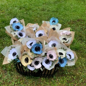 Paper Flower Sepal Template Stemming Base Leaf for Small or | Etsy