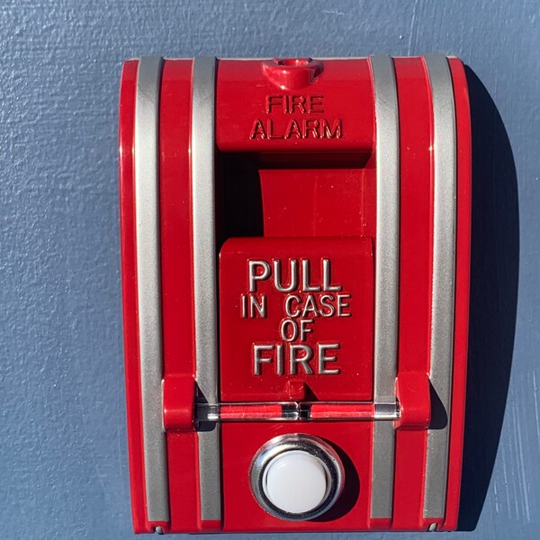 Fire Alarm Pull Station Doorbell - Brand New - Etsy