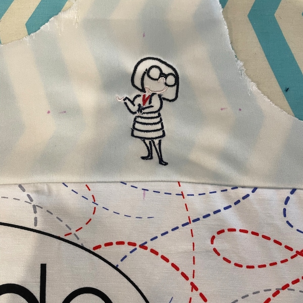 Edna Mode From the Incredibles Sketch Digital Embroidery Machine Design ...