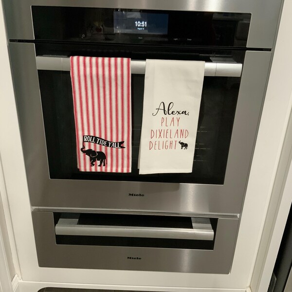 Roll Tide Y'all (pinstripe) Officially Licensed Alabama Kitchen Towel ...