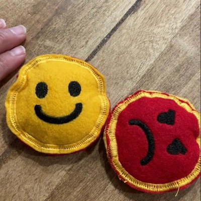 Emoji Applique Design Set. Emoji Embroidery Design Set. Emoji ...