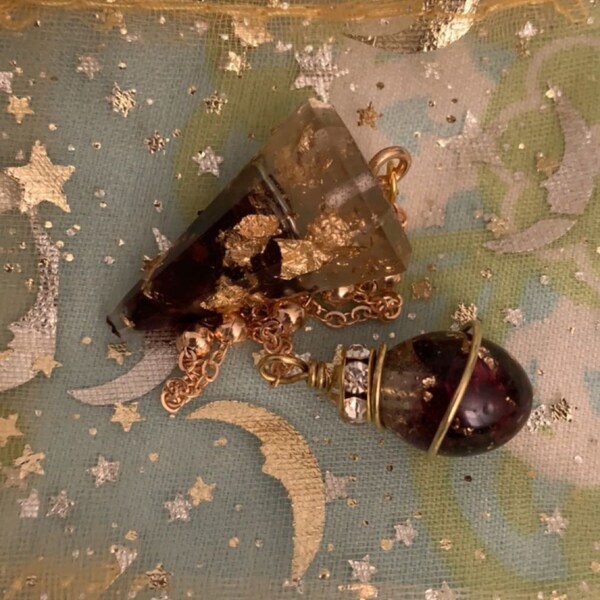 Moonstone Pendulum, Silver Plate, Pick Your Pendulum, Natural Crystals ...