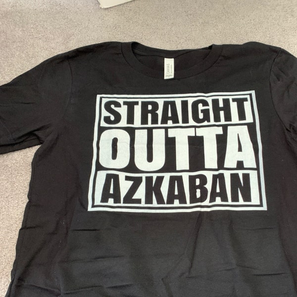 Straight Outta Azkaban Shirt Unisex, Nerd Shirt, Fantasy Shirt, Wizard ...