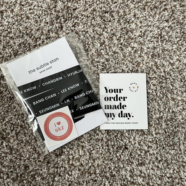 STRAY KIDS Member Ribbon | STAY | Kpop Merch | Nachimbong Bow | Bang ...