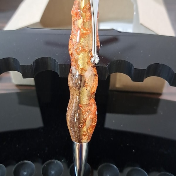 Weinrebe & Alumilite (Gold, Silber, Blattkupfer) Wertlose Holz Hybrid ...