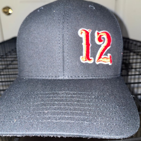 Custom Fire Station Cap 3D Puff Embroidered Firefighter - Any Color ...