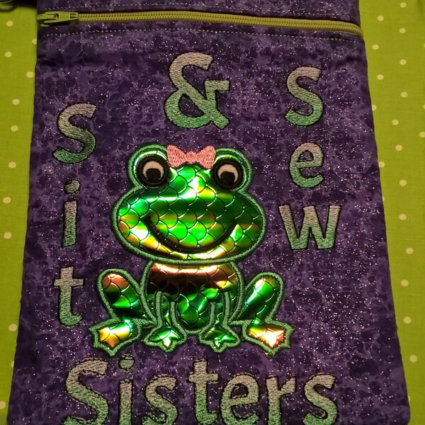 Girl Frog Applique Machine Embroidery Design NO:0595 - Etsy