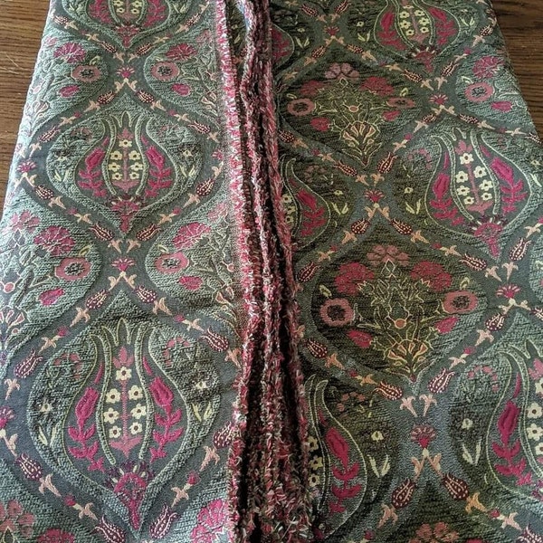 Upholstery Fabric, Turkish Fabric by the Yards, Turkish Moss Green ...