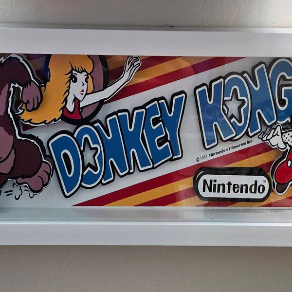 Super Mario Bros Video Game Shadow Box Wall Art - Etsy