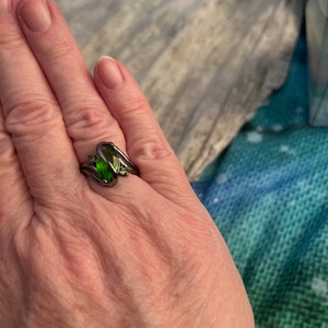 2 PCS Purple Stone Rings Purple Stone Stackable Rings - Etsy