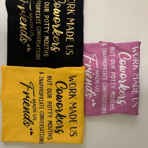 Work Made Us Coworkers Svg, Coworker Gift SVG, Colleagues Gift Svg ...