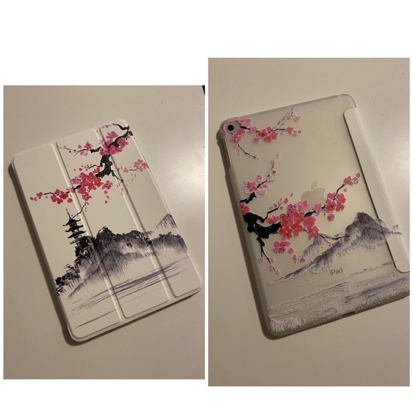 Japan iPad Case 9.7 6th Gen Floral Girl iPad Pro 11 10.5 12.9 Mini 4 ...