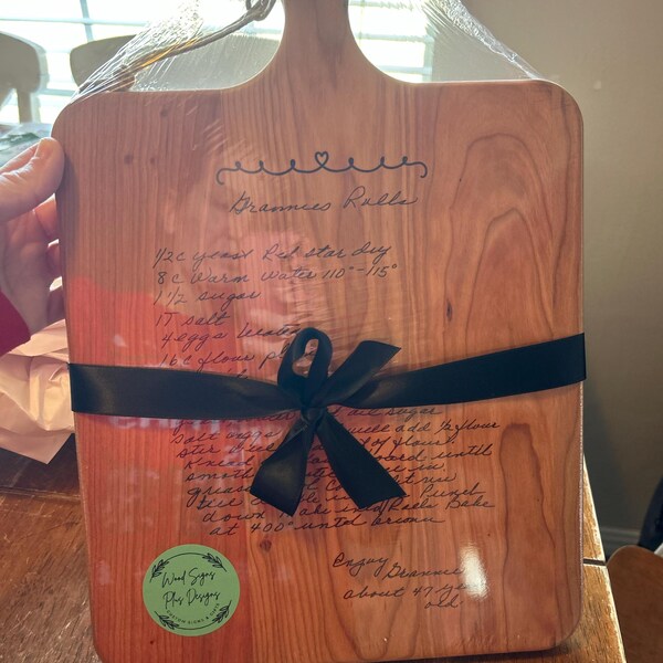 Add-on Items for Engraved Cutting Boards: Display Stand, Premium Gift ...