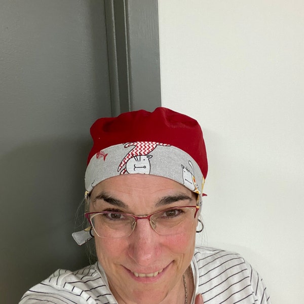 Surgical Cap PATTERN PDF, Reversible Surgical Cap Sewing Pattern ...