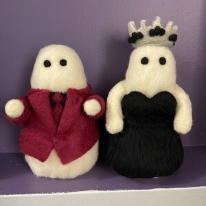 Ghost Specimen in a Jar Creepy Cute Felted Wool Halloween - Etsy