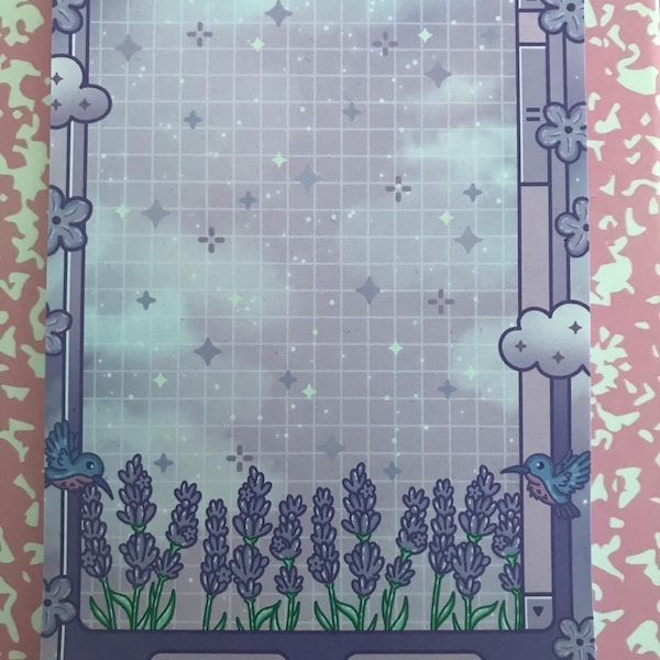 Lilypad Cute Aesthetic Sticky Note - Etsy