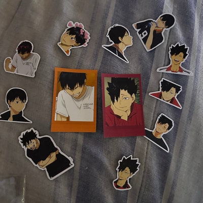 Haikyuu Tanaka/nishinoya Stickers - Etsy