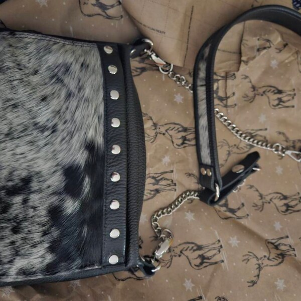 Leather Crossbody Purse With Belt Loop Clips, Small Phone Bag With ...