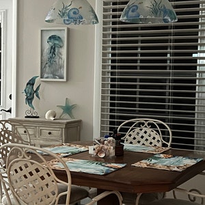 Pendant Light Coastal Lighting Lamp Shade Сhandelier Beach Style ...