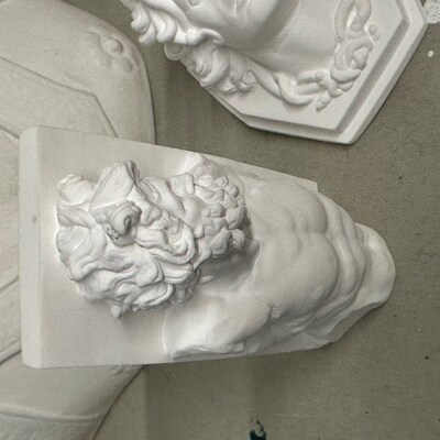 The Cloak of Conscience Plaster Statue, Roman Art, Replica Sculpture ...