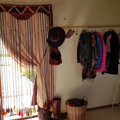 3.2 X 1 Ft 99 X 32 Cm Wall Hanging Kilim, Windows Topper, Door Valance ...