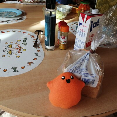 SCP 999 Plush, the Tickle Monster, Orange Slime, Containment Breach - Etsy