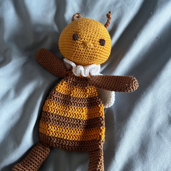 Bee Lovey Blanket Pattern. the Playful Security Blanket. Snuggler ...