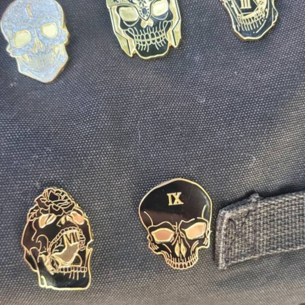 The Locked Tomb - House Pins V2 - Etsy
