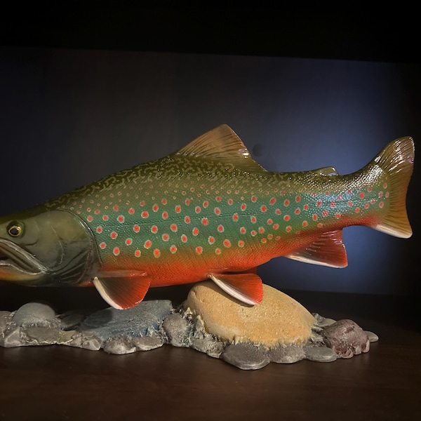 Cutthroat Trout Taxidermy Mount Fishing Gift for Angler Fisherman Art ...