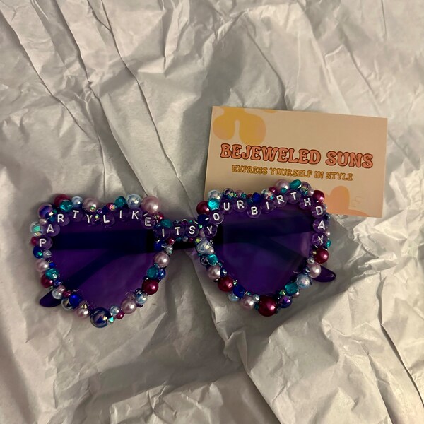 Custom Bejeweled Sorority Glasses Etsy