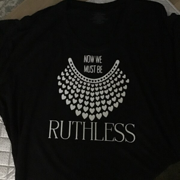 Now We Must Be Ruthless PNG & SVG Download, Ruth Bader Ginsburg Svg ...