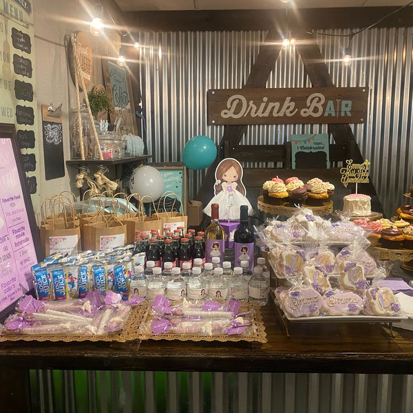 First Holy Communion Girl Centerpiece Centerpiece - Etsy