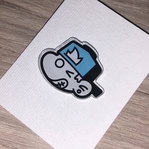 Purple Gyokuto Bunny Rabbit Yokai Square Art Print 8 Inches | Etsy