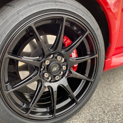 Front & Rear BRAKE CALIPERS Logo Decal Emblem Sticker Vinyl Fits ...