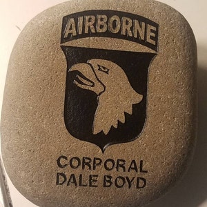 U.S. Air Force Logo, Engraved River Stone, Air Force Gift, Air Force ...
