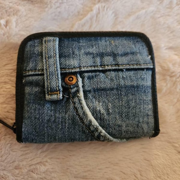 Blue Jean Beauty- the Classic Denim Wallet: Timeless Style and ...