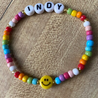 Matt, Beaded Stacking Bracelets. - Etsy