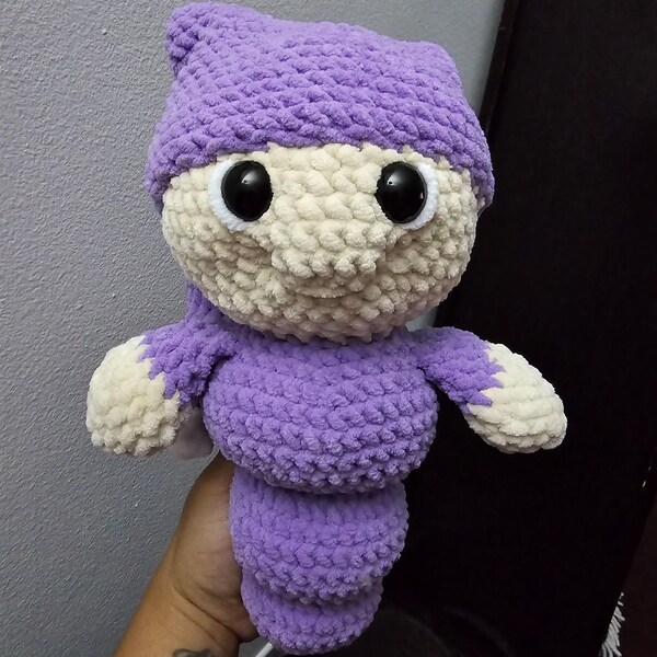 Glow Worm Crochet Pattern, Easy Crochet Glow Worm Pattern, Beginner ...