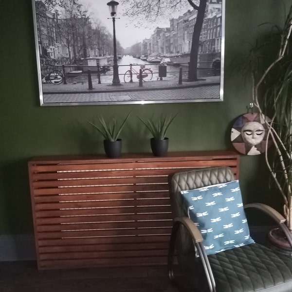 Pinterest Inspired Slat Radiator Cover- Made to Measure - Etsy UK