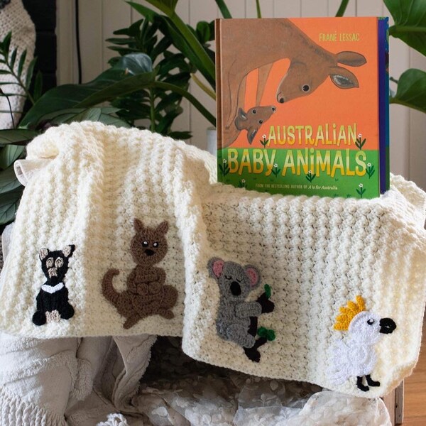 Australian Adventure Applique Pack - Crochet Pattern - Digital Download ...